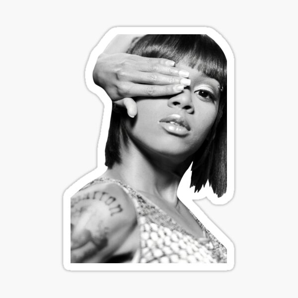 "Lisa Left Eye Lopes From Tlc" Sticker by JOHNCURTJ | Redbubble