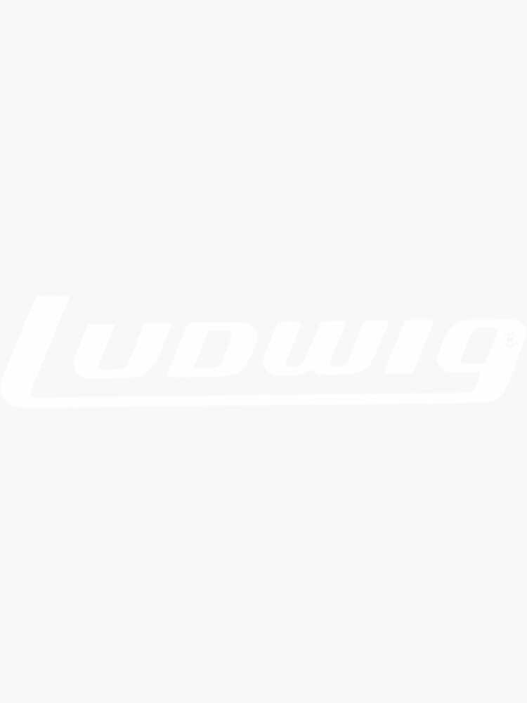 "Ludwig Logo Merchandise " Sticker by laruenwilhemin | Redbubble