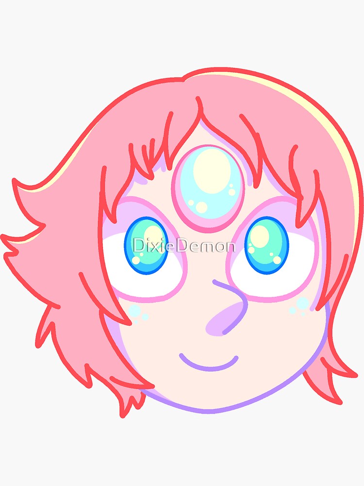 "Chibi Pearl" Sticker for Sale by DixieDemon | Redbubble