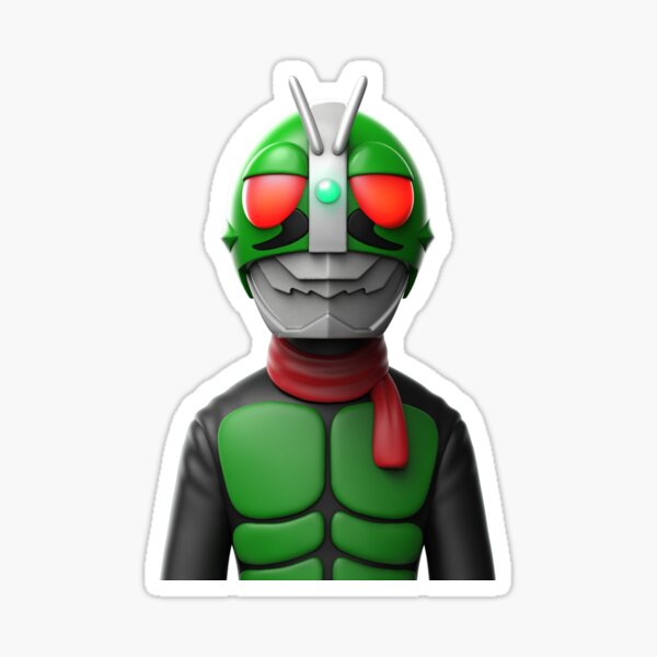 "Kamen Rider" Sticker for Sale by Scrazyone | Redbubble