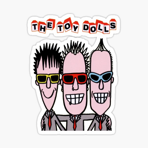 "British Punk Band " Sticker by tolak-angin | Redbubble