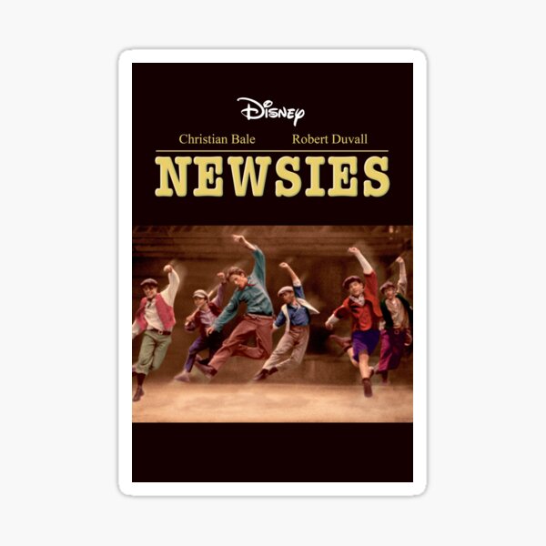 "Pamflet Newsies" Sticker by delandrey | Redbubble