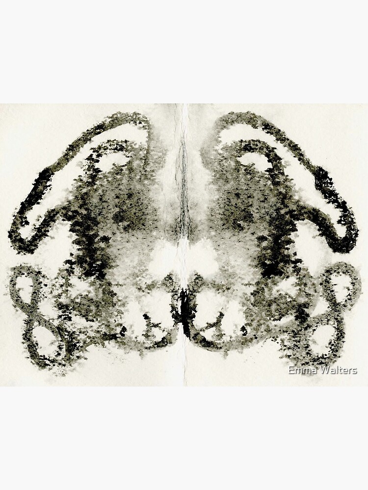 Ink Blot Test 13 Premium Matte Vertical Poster sold by Barry Martin ...