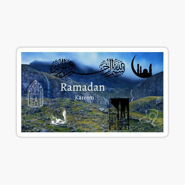 "Ramadan Kareem - Happy Ramzan" Sticker by ARBB | Redbubble