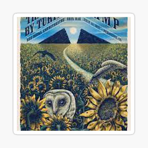 "turtles band poster art" Sticker for Sale by hawkyens676 | Redbubble