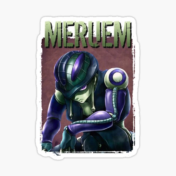 "MERUEM" Sticker by RuthieProsacco | Redbubble