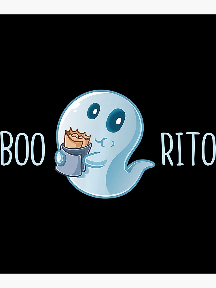 "Boo-Rito Funny Mexican Taco Burrito Ghost Halloween Costume Premium ...