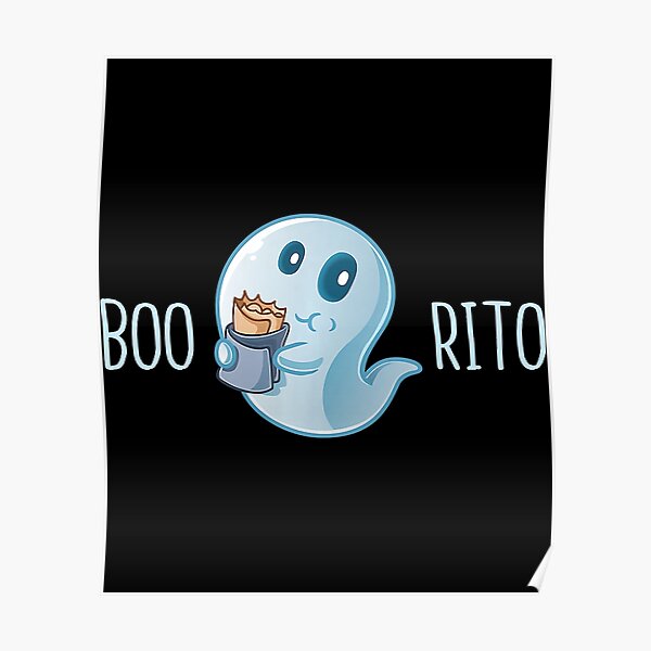 "Boo-Rito Funny Mexican Taco Burrito Ghost Halloween Costume Premium ...