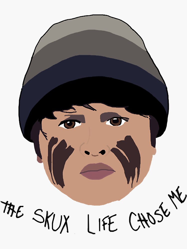 "Skux Life " Sticker for Sale by AnthonyBut5567 | Redbubble