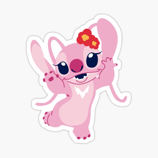 "Stitch Girl" Sticker by PaitoShop | Redbubble
