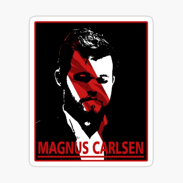 "Magnus King " Sticker by EELSANDBROz | Redbubble
