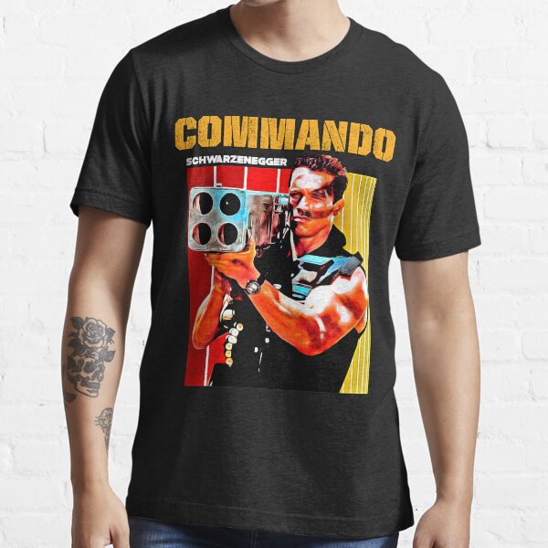 "Commando Rocket Launcher" T-shirt for Sale by JenniDammarell ...