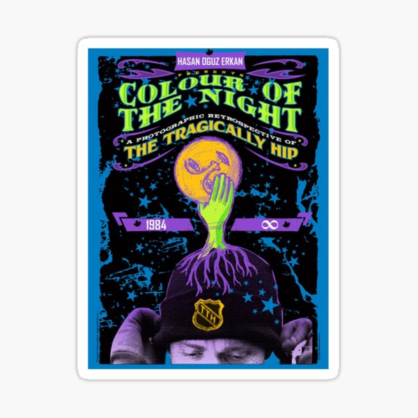 "Tragically Hip" Sticker by CocoTreeHugger | Redbubble