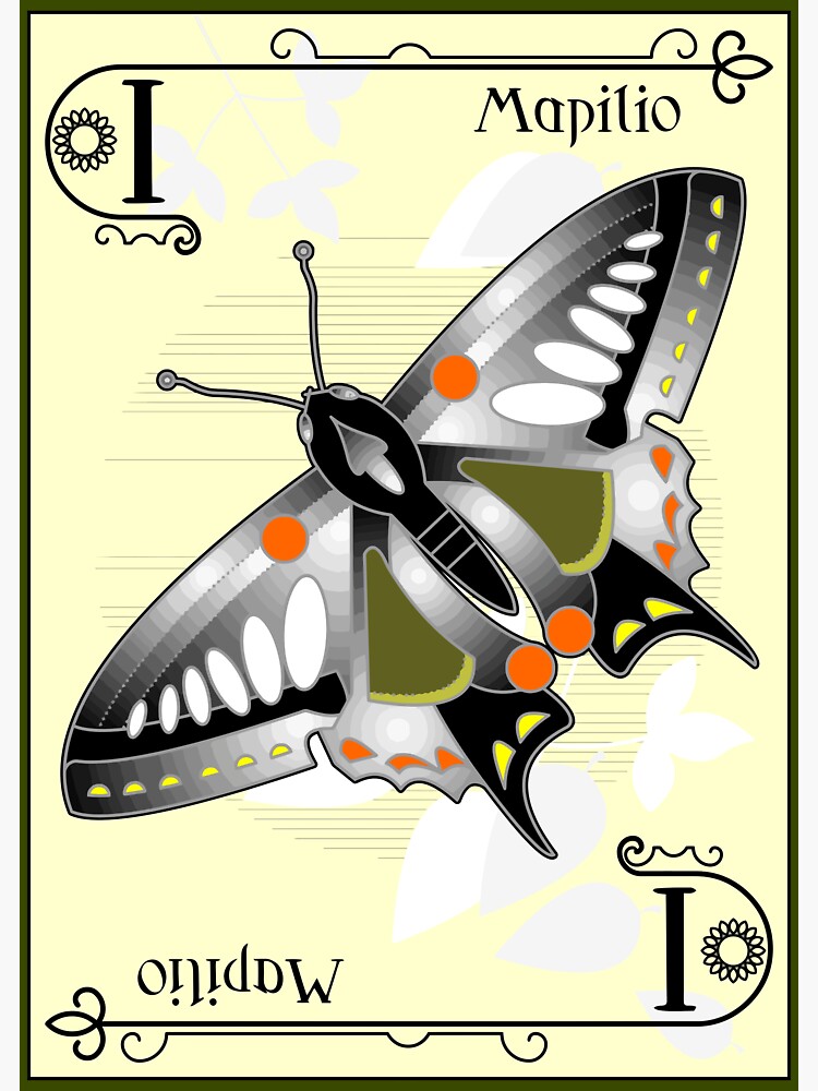 "Fairy Tarot Major Arcana One Mapilio Kingdom of Burl" Sticker by ...