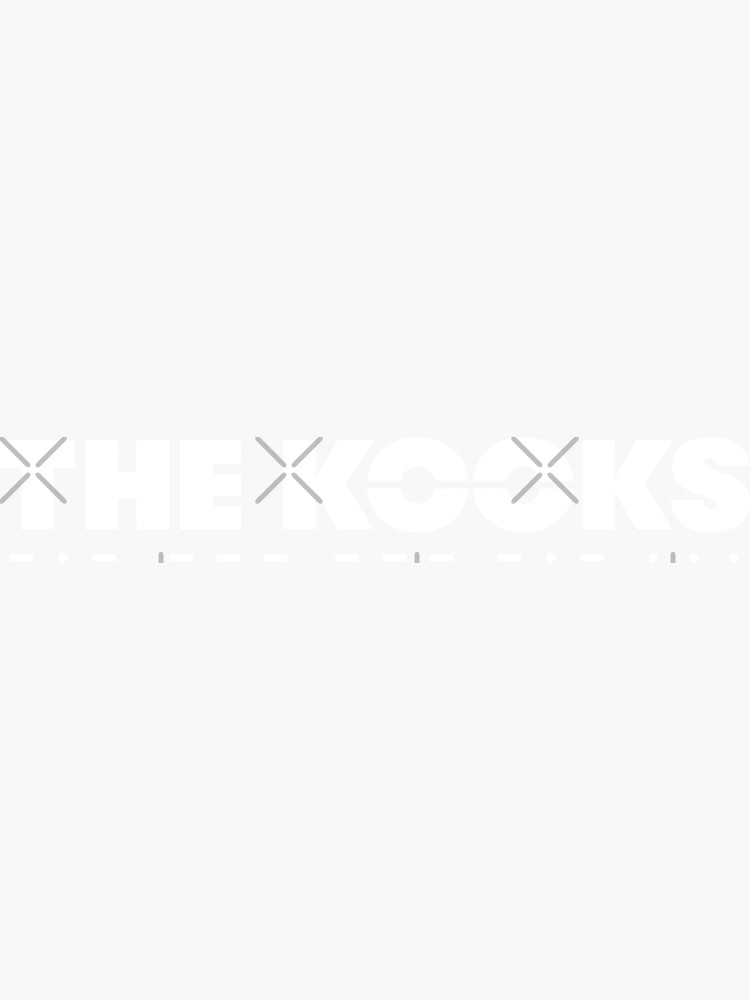 "The Kooks Merch The Kooks" Sticker by ElbaSoft | Redbubble