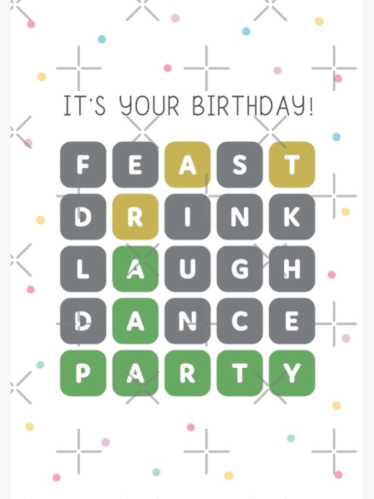 "happy birthday wordle" Photographic Print by NkWorks | Redbubble