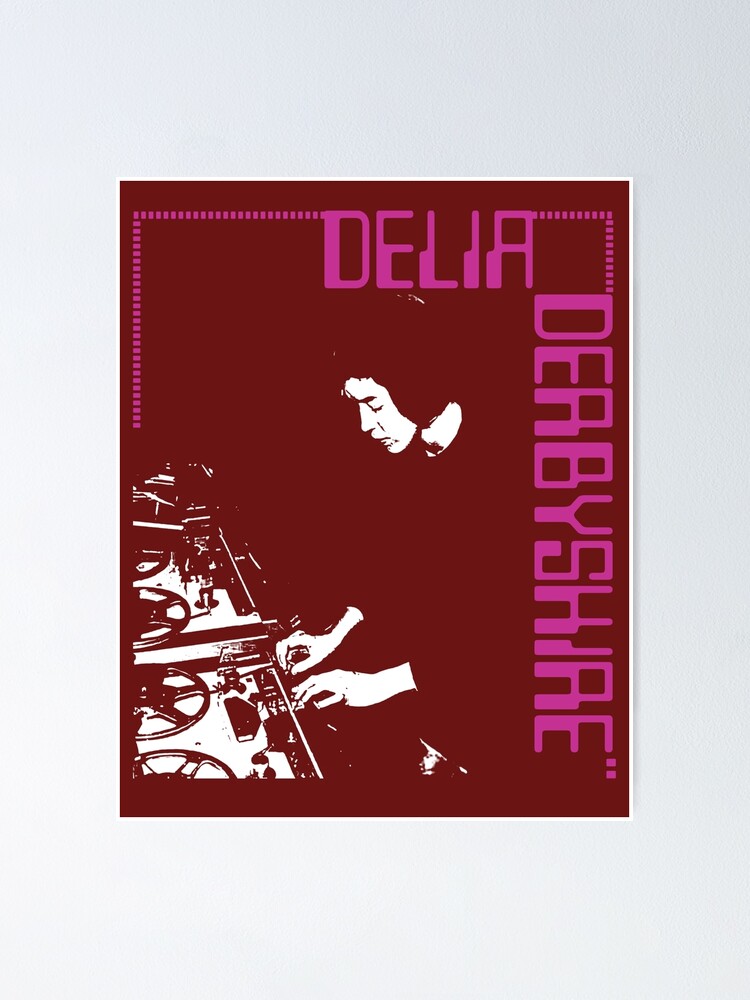 "Delia Derbyshire Limited Edition Classic Black Tribute Unisex Tshirt ...