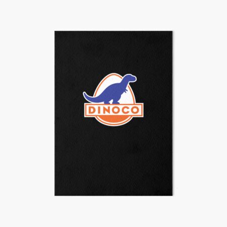 "Dinoco (Cars) Sticker" Art Board Print by JulianGlock | Redbubble