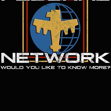 "Federal Network logo inspired by Starship Troopers Classic" Poster for ...