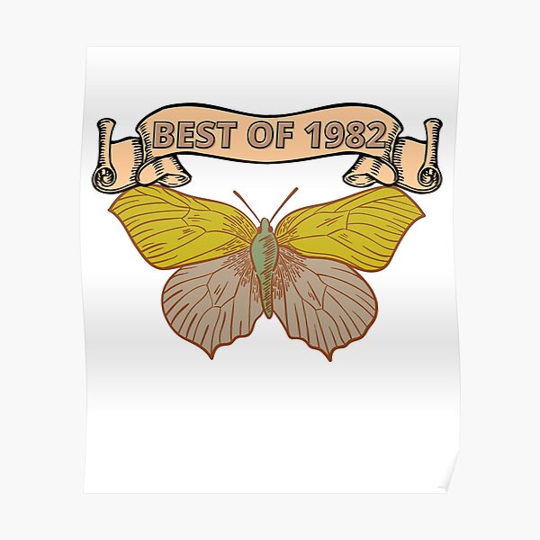 "Best Of 1982, Made in 1982, Retro Vintage 38th Birthday Born in 1982 ...