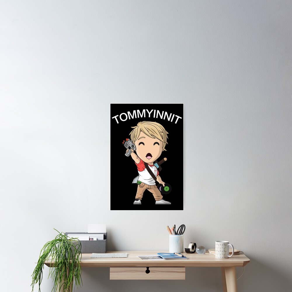 Poster « Tommyinnit Merch Dessin animé Tommy Innit », par ElbaSoft ...