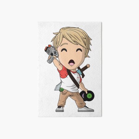 "Tommyinnit Merch Cartoon Tommy Innit" Art Board Print by ElbaSoft ...