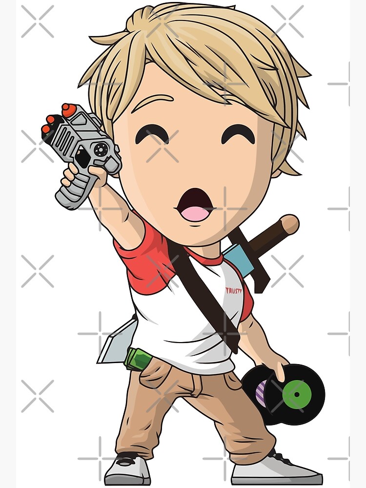 Poster « Tommyinnit Merch Dessin animé Tommy Innit », par ElbaSoft ...