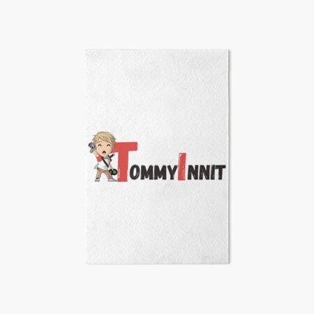 "Tommyinnit Merch Tommy Innit Logo" Art Board Print by ElbaSoft | Redbubble