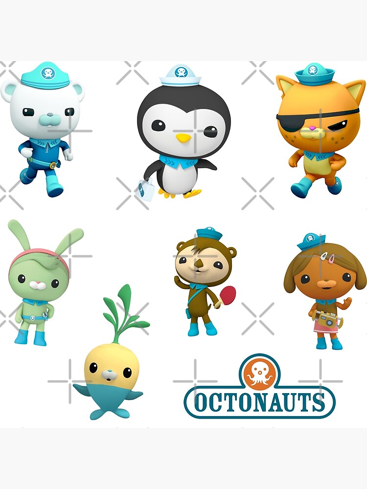 Octonauts Big Sticker Pack Poster For Sale By Razvanje20 Redbubble