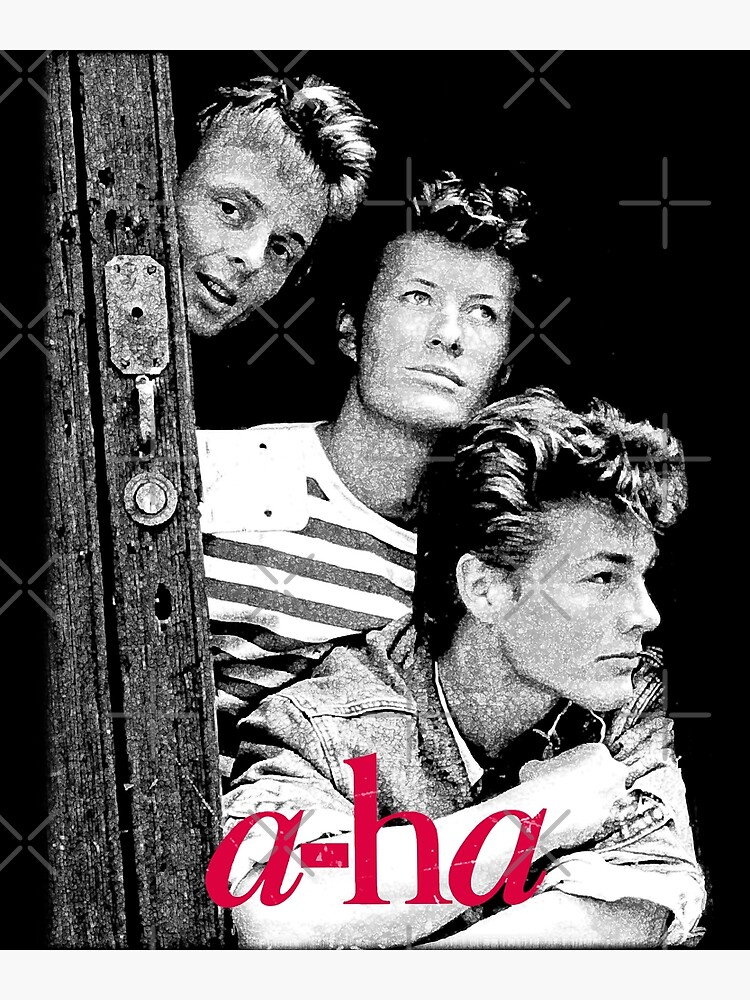 "Aha Band 80s Retro Funny Gifts Boys Girls" Poster by VitoBarros1173 ...