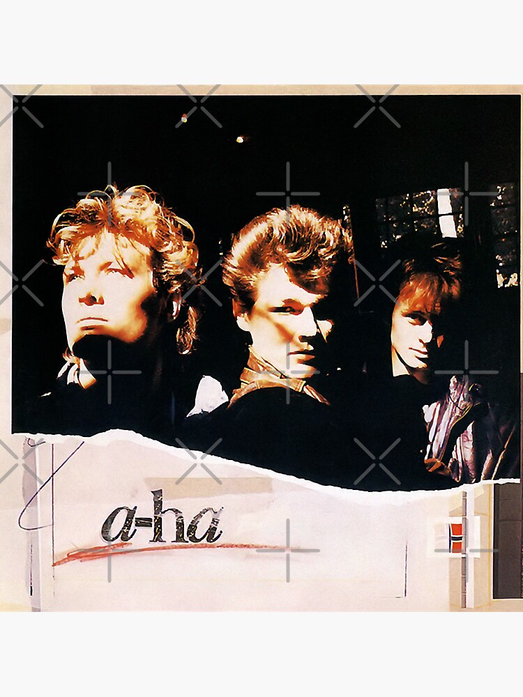 "Aha Band Music Vintage Retro" Sticker by VitoBarros1173 | Redbubble