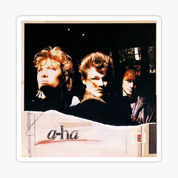 "Aha Band Music Vintage Retro" Sticker by VitoBarros1173 | Redbubble