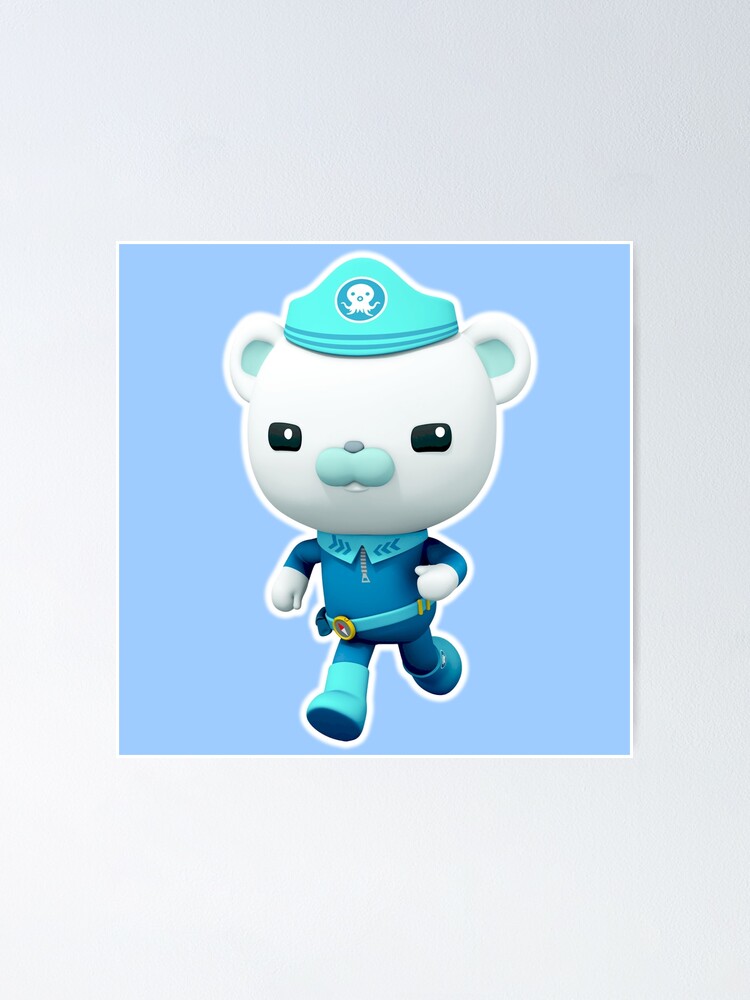 Octonauts Captain Barnacles Poster For Sale By Razvanje20 Redbubble