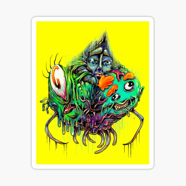 "MONSTER LAB FIRST EPISODE - MEATCANYON" Sticker for Sale by d2p3j6l21 ...