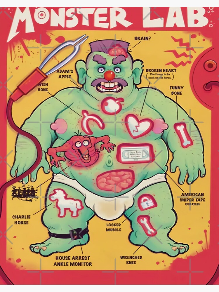 "LIMITED EDITION - MONSTER LAB FOURTH EPISODE - MEATCANYON" Poster for ...