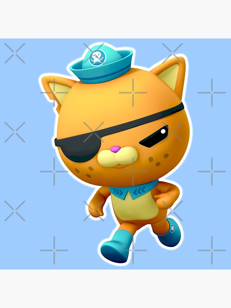 Octonauts Kwazii Running Poster By Razvanje20 Redbubble