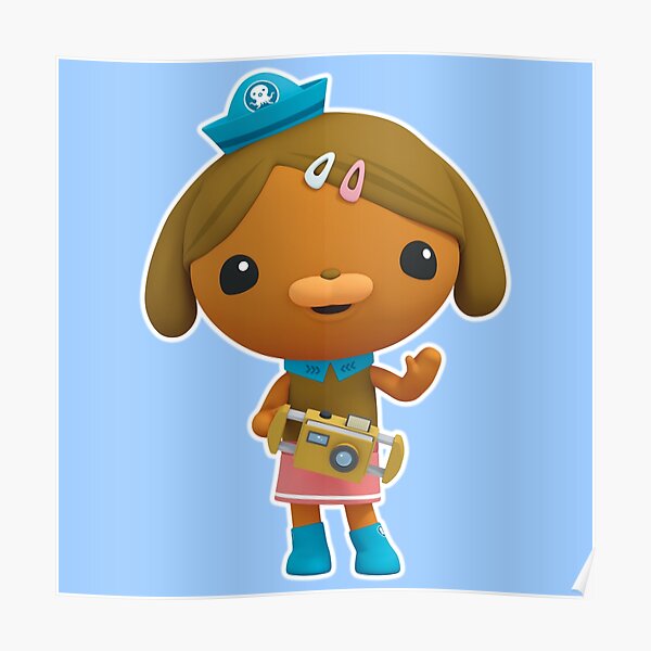 Octonauts Dashi Poster By Razvanje20 Redbubble