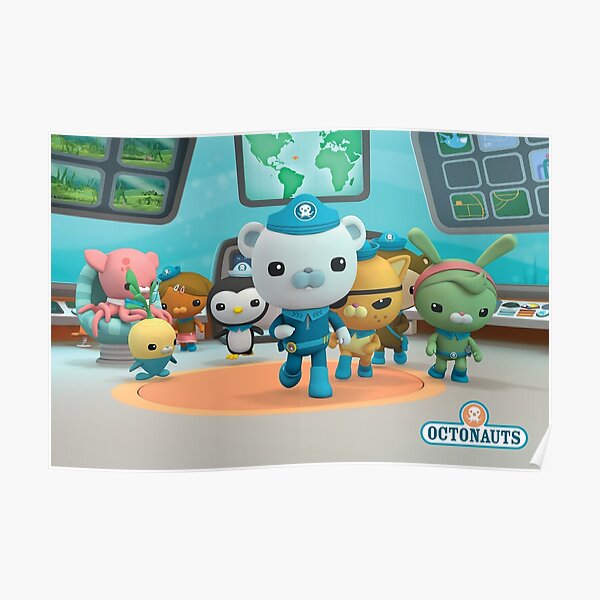 Octonauts Laboratory Poster By Razvanje20 Redbubble