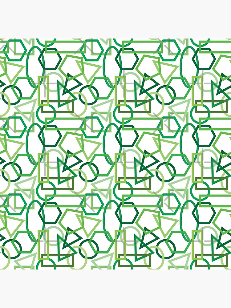 "Geometrical abstract seamless repeat pattern containing squares ...
