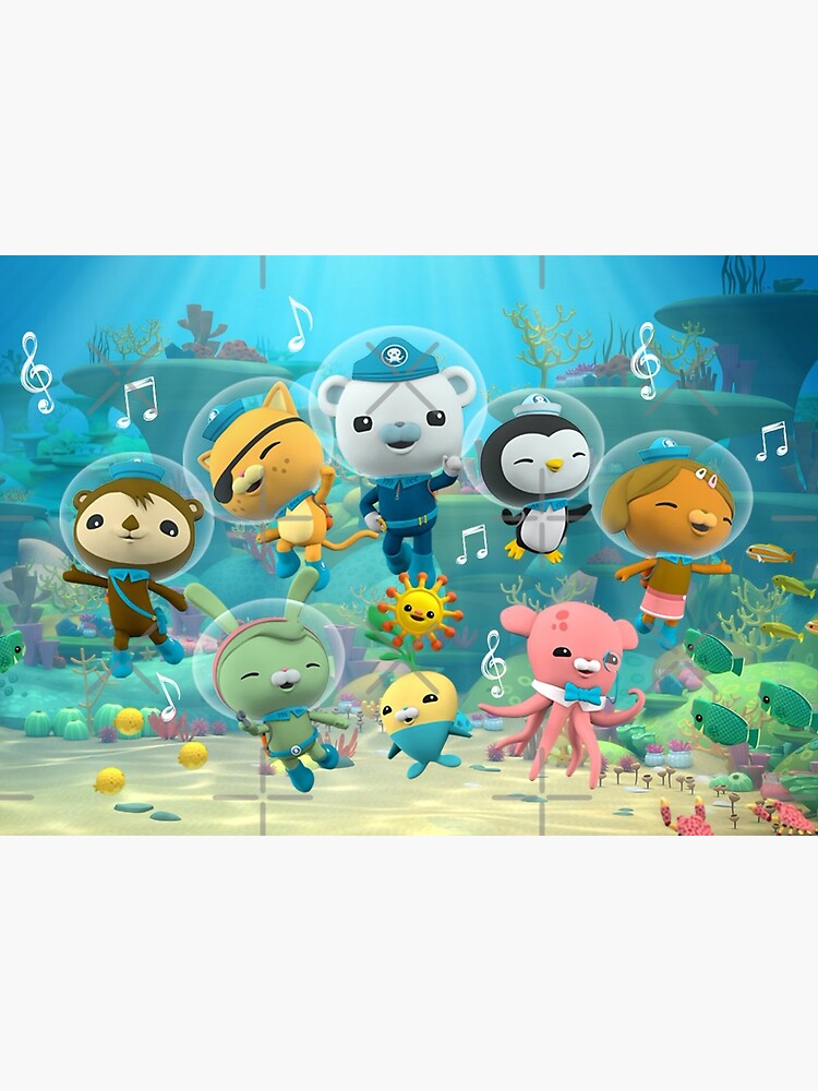 Octonauts Under Water Poster For Sale By Razvanje20 Redbubble