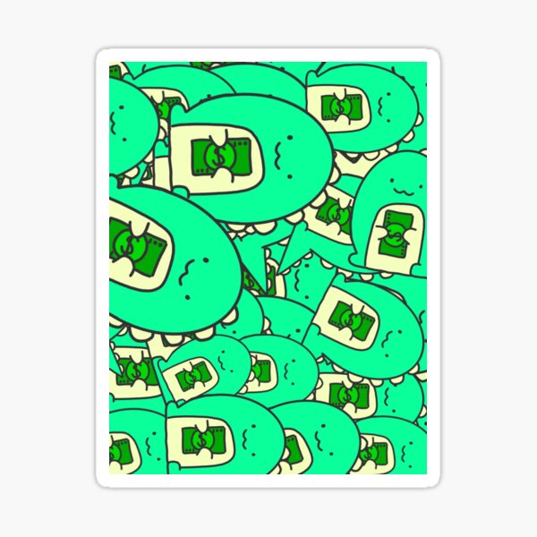 "ZHC dino" Sticker by Kotkotcekot | Redbubble