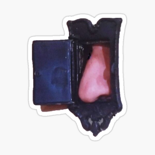 "Big Nose" Sticker for Sale by Mollybear225 | Redbubble