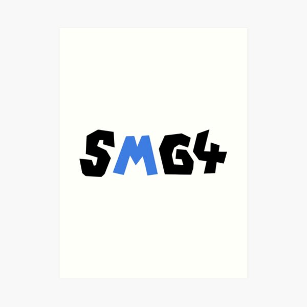 "Smg4 Merch Smg 4 Logo" Art Print for Sale by ElbaSoft | Redbubble