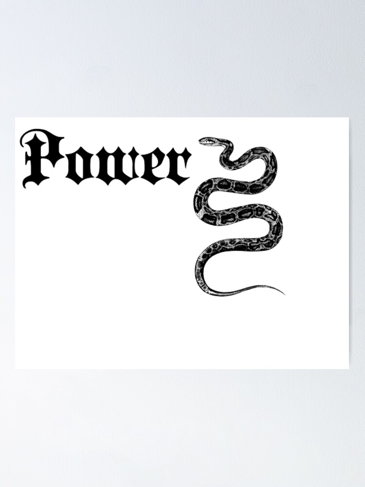 "Snake Power" Poster for Sale by CoaTam | Redbubble