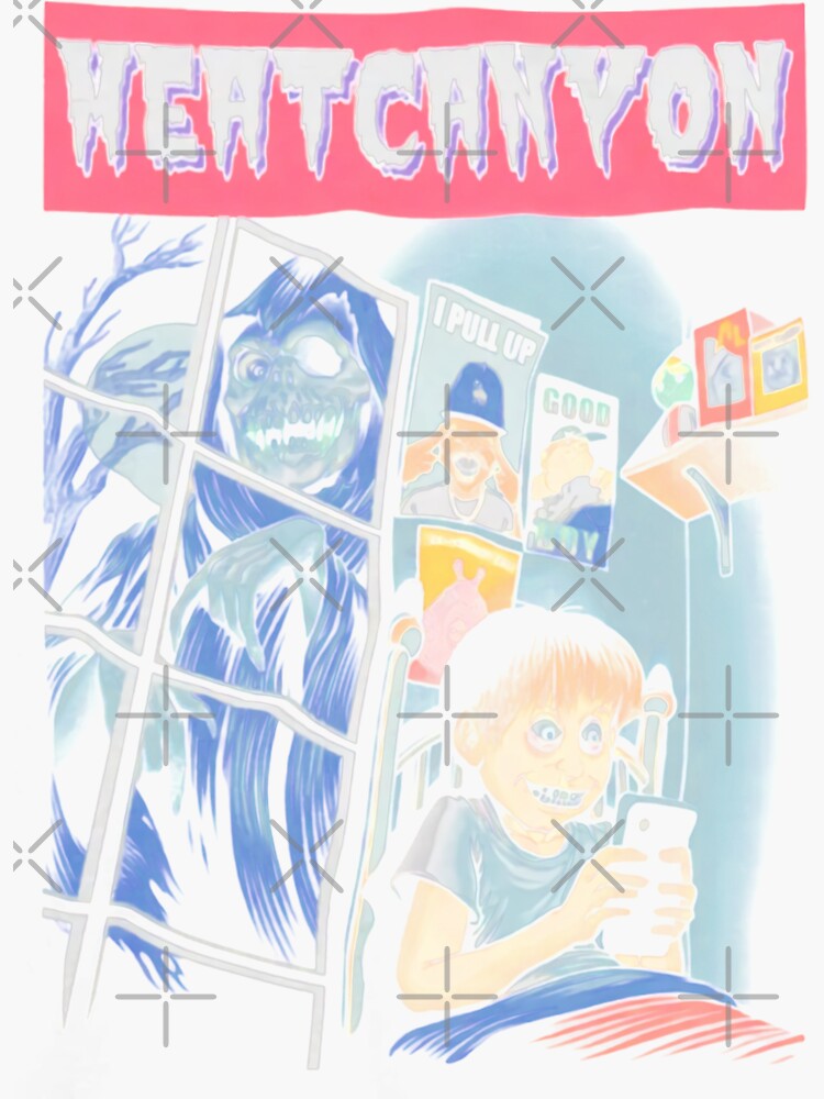 "MEATCANYON CREEPSHOW" Sticker for Sale by d2p3j6l21 | Redbubble