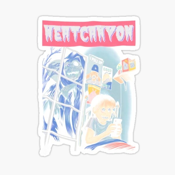 "MEATCANYON CREEPSHOW" Sticker for Sale by d2p3j6l21 | Redbubble