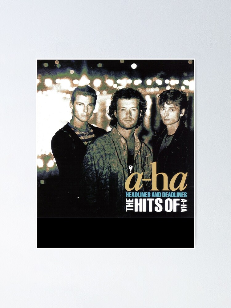 "Graphic The Hits Of Aha Lover Gifts" Poster for Sale by VitoBarros1173 ...