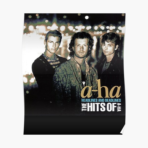 "Graphic The Hits Of Aha Lover Gifts" Poster for Sale by VitoBarros1173 ...