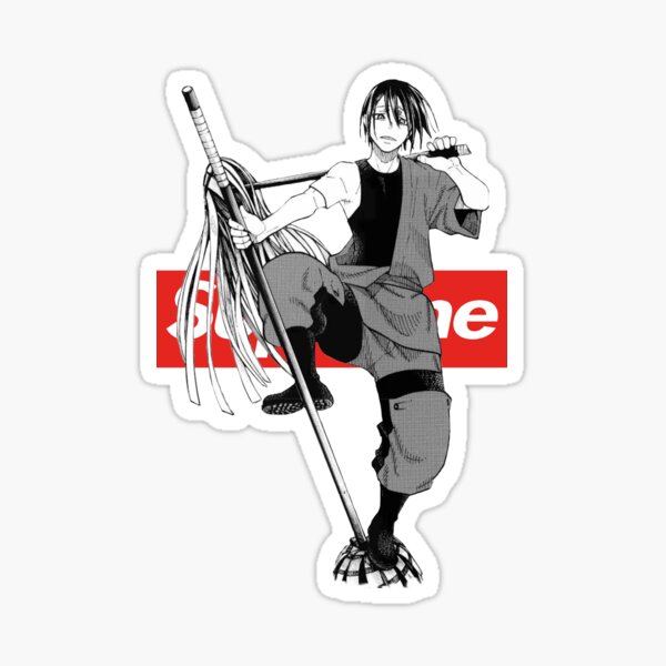 "Benimaru Shinmon Fire Force STYLE" Sticker by StudioSenku | Redbubble