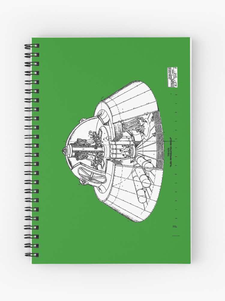 "Mid- '60's 'Alien Reproduction Vehicle' Diagram." Journal for Sale by ...